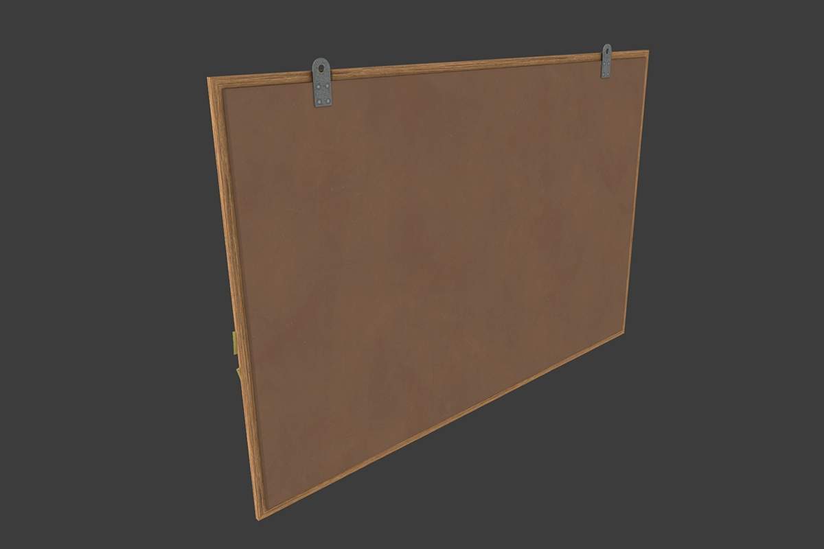 Detective Pinboard - 3D Model by Kanistra Studio