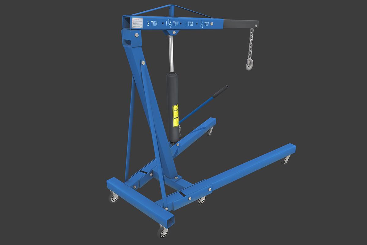 Engine Crane - 3D Model by Kanistra Studio