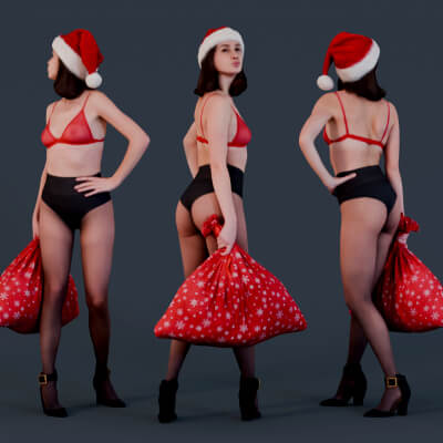 Festive Flair and New Year's Charm - 3D Model by Kanistra Studio