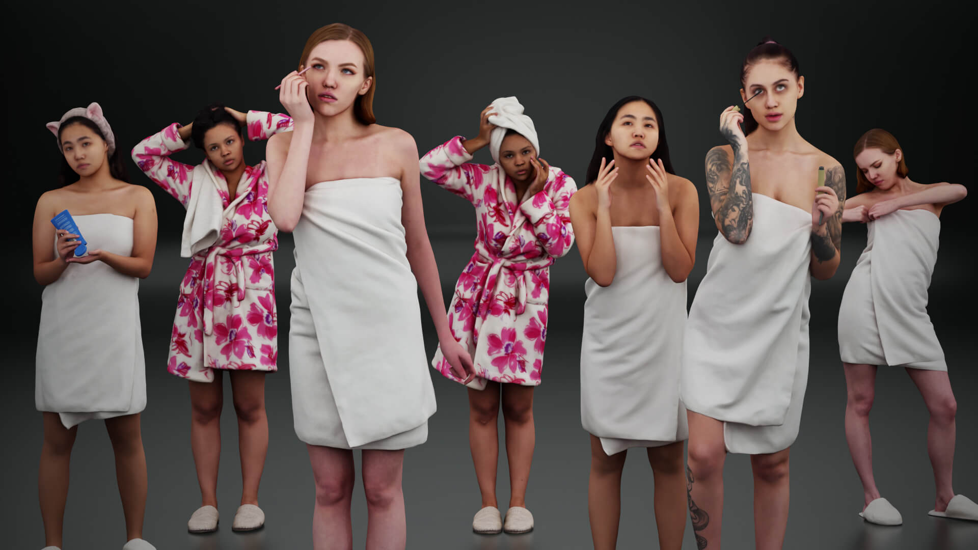 Kanistra People Asset Library - 3D Model by Kanistra Studio