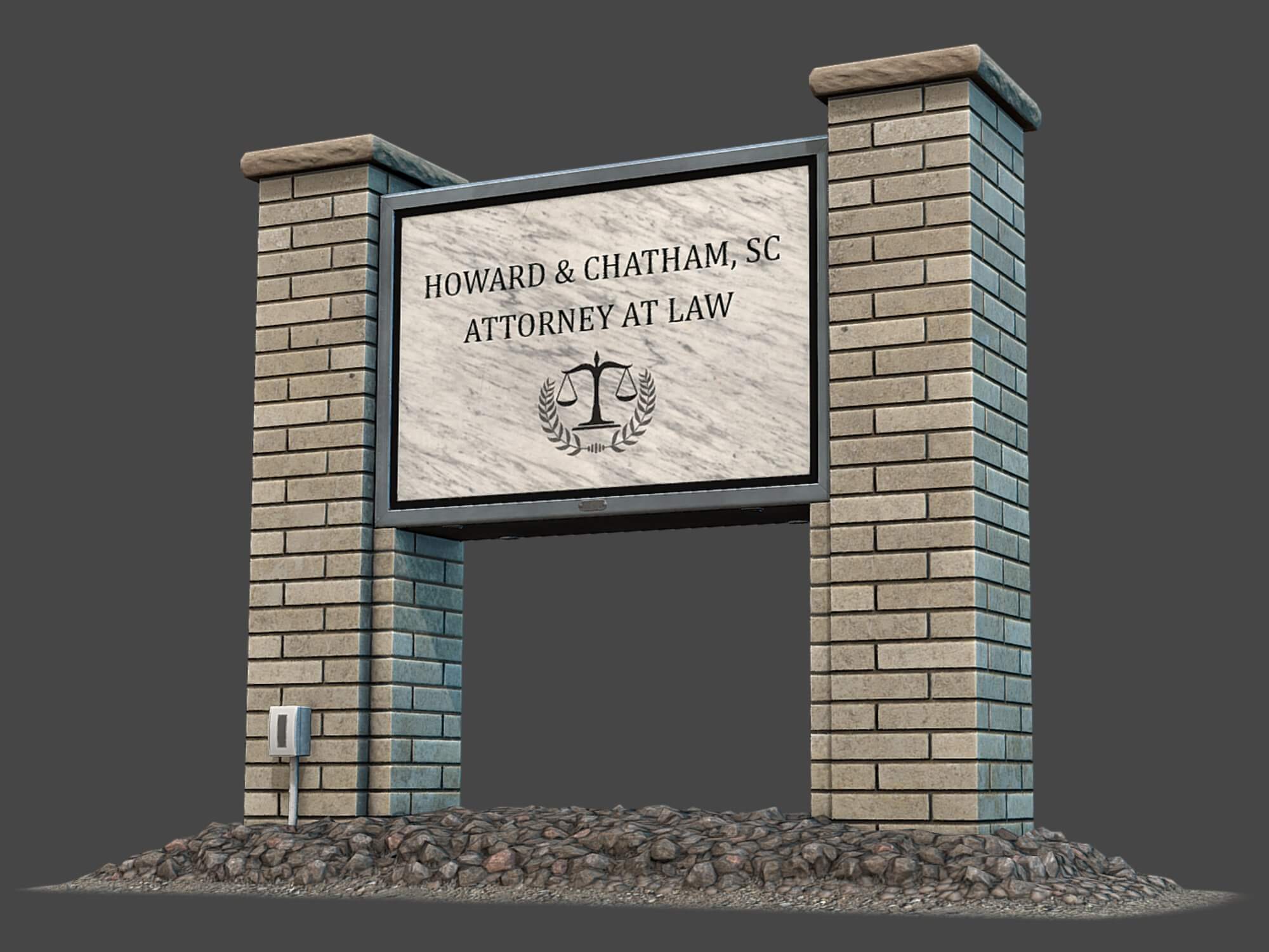 Attorney At Law Sign