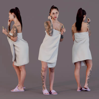 My Lovely Lady Lumps - 3D Model by Kanistra Studio