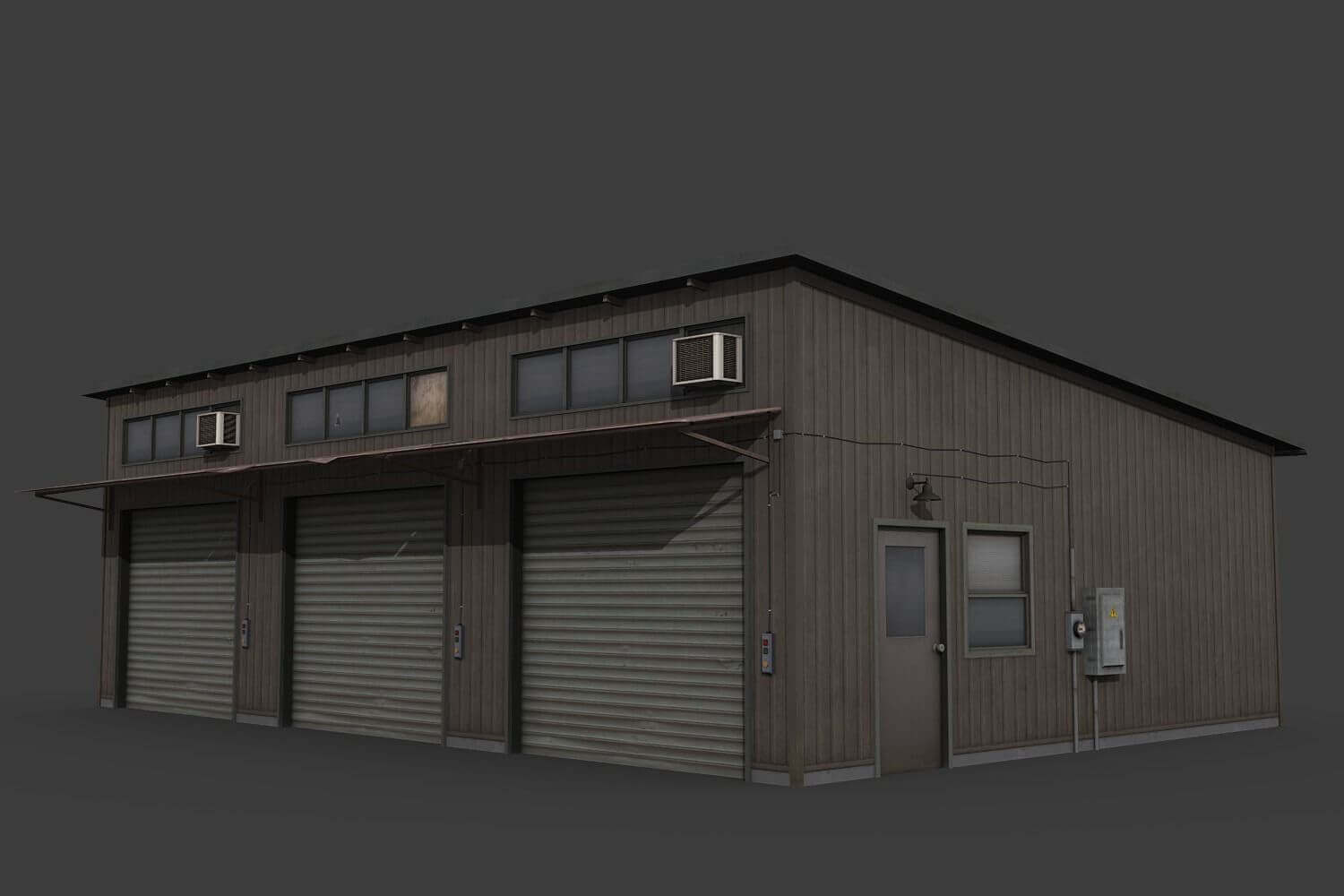 Old Warehouse - 3D Model by Kanistra Studio