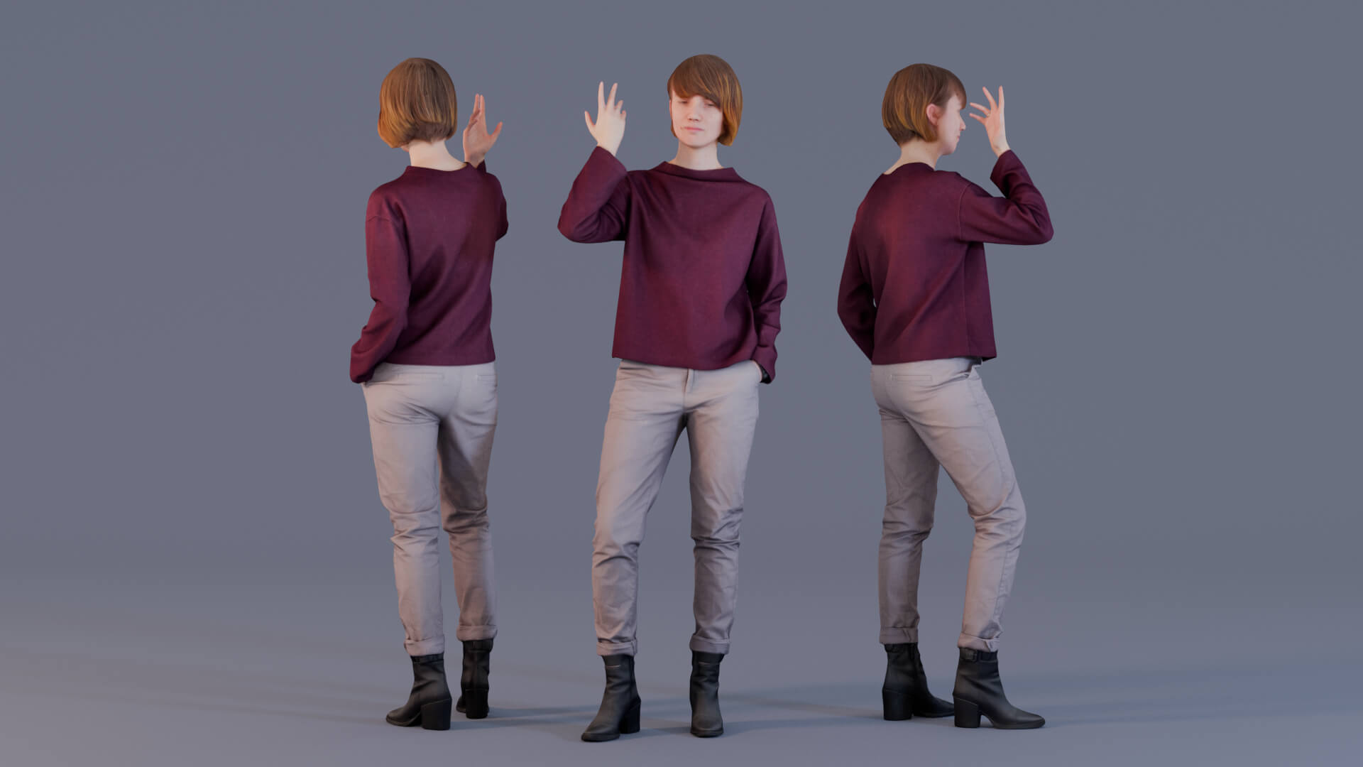 Plum Surprise - 3D Model by Kanistra Studio