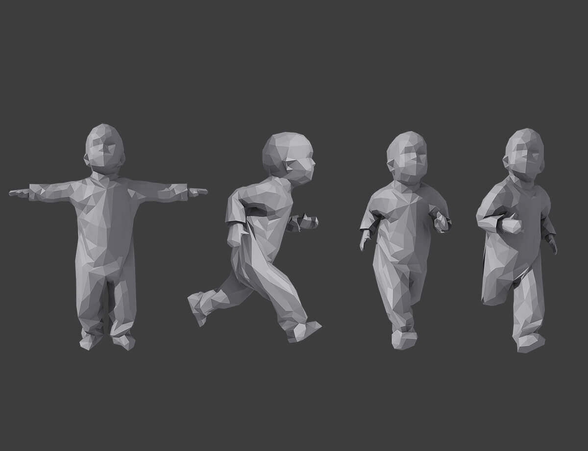 Children Pack - 3D Model by Kanistra Studio
