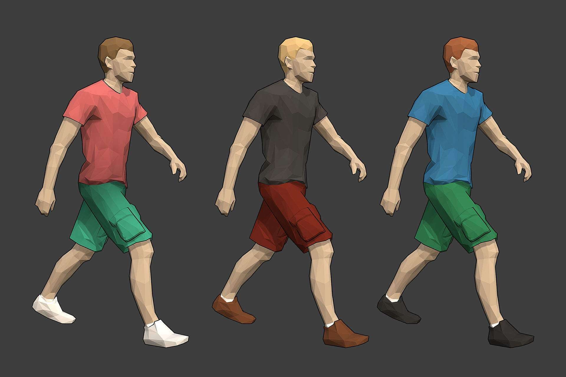 Male Character - Luke 3D Model by Kanistra Studio