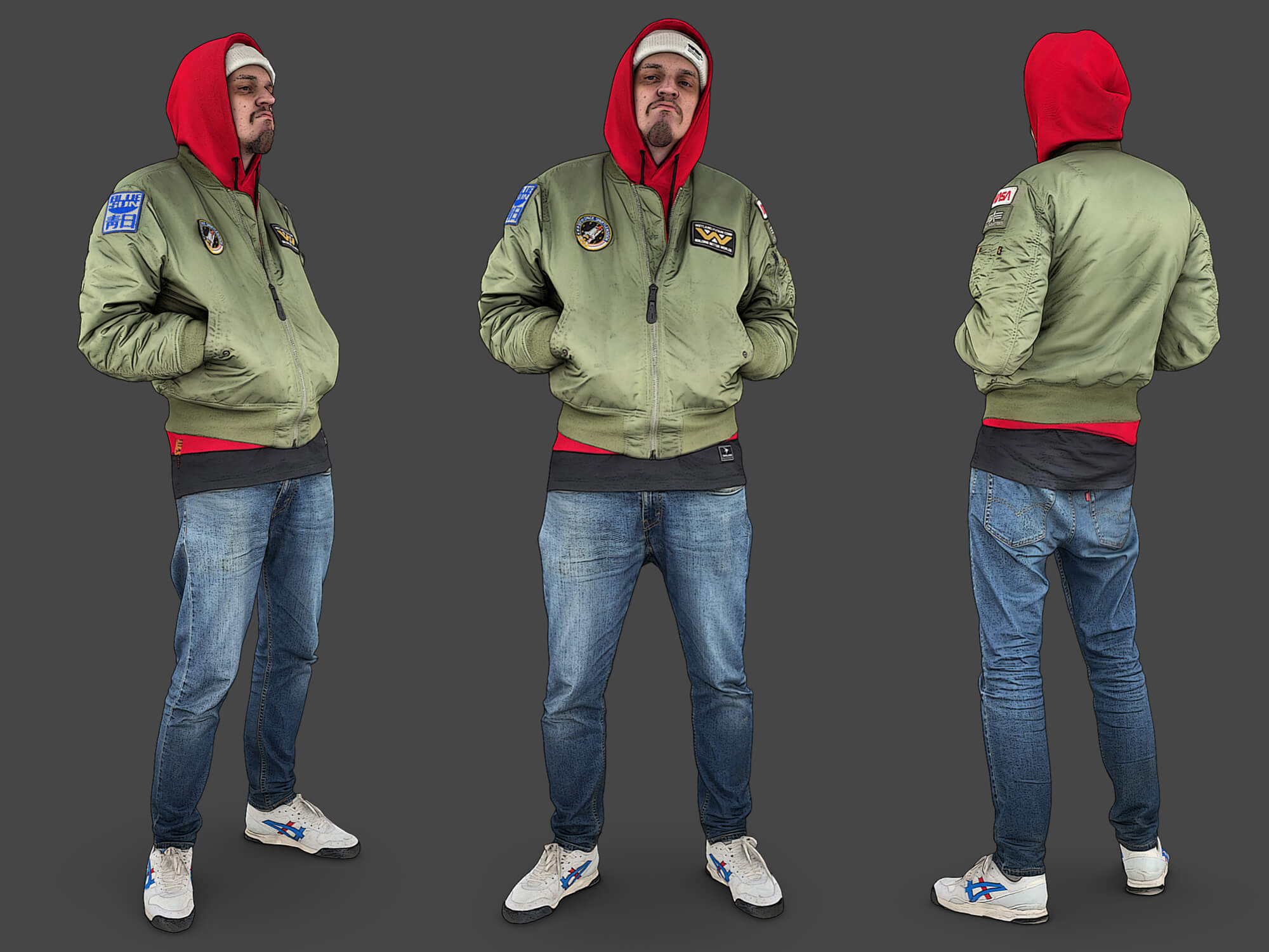 Stylized Casual Characters Volume 2 - 3D Model by Kanistra Studio