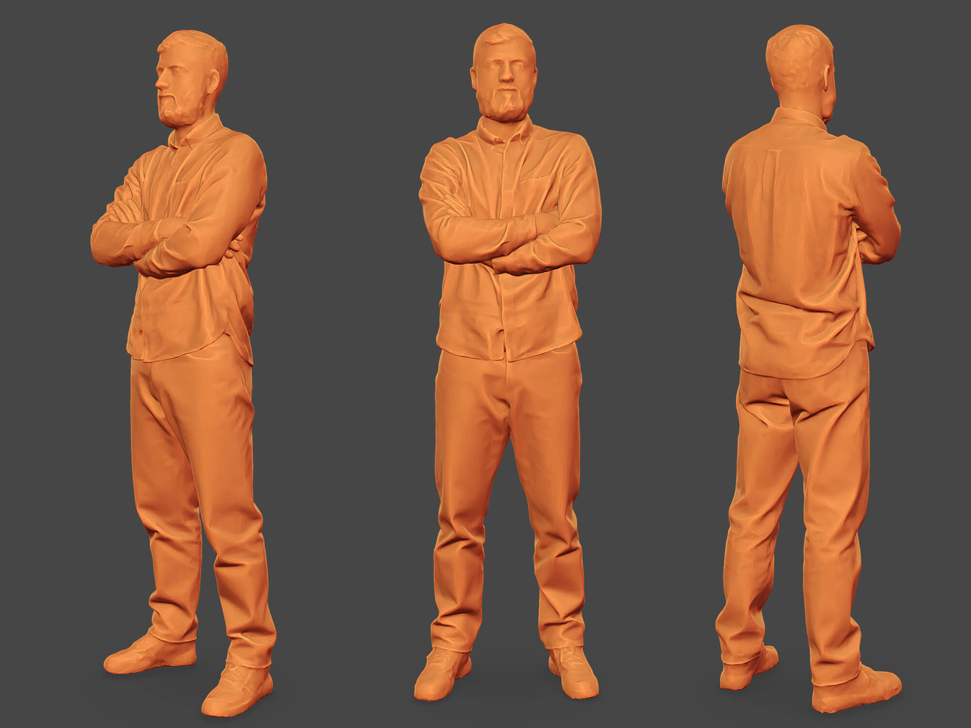 Stylized Casual Characters Volume 2 - 3D Model by Kanistra Studio