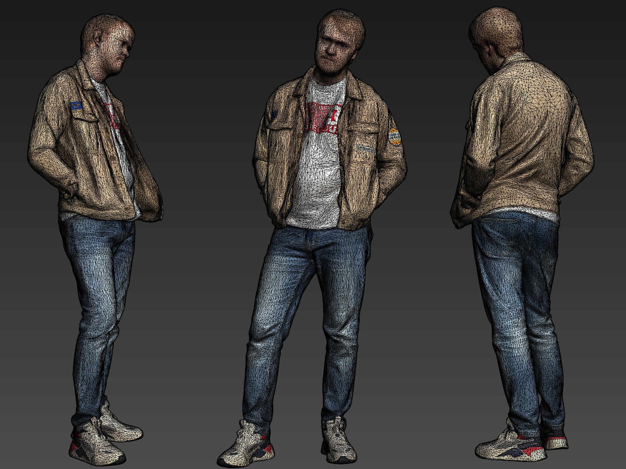 Stylized Casual Characters Volume 2 - 3D Model by Kanistra Studio