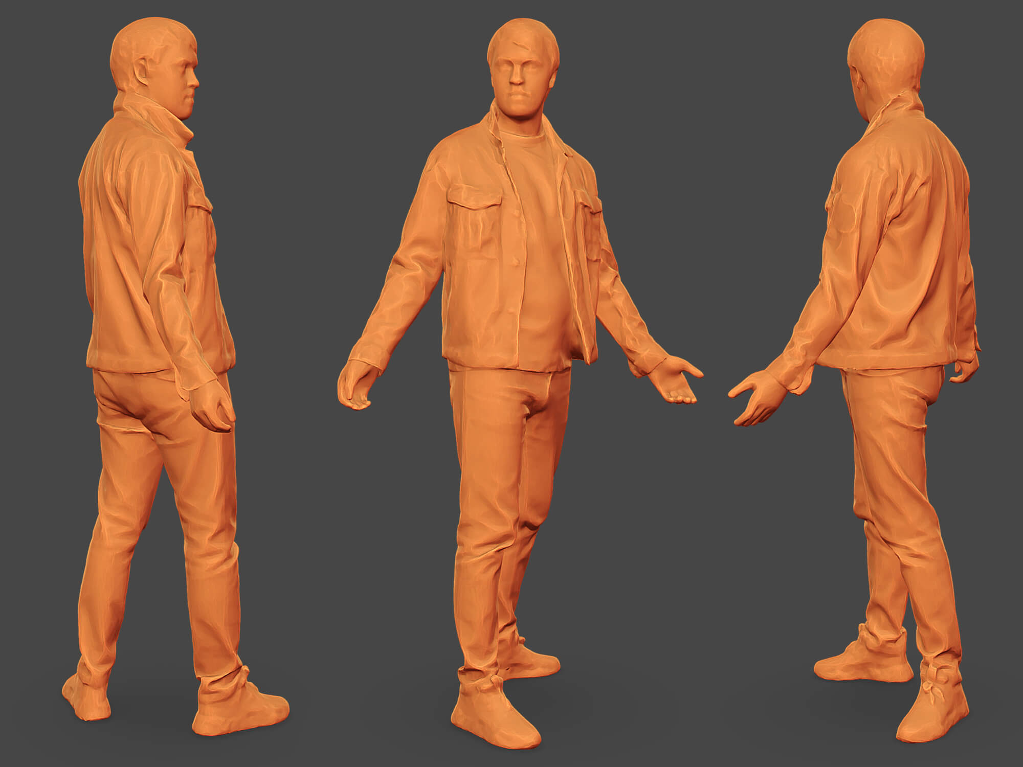 Stylized Casual Characters Volume 4 - 3D Model by Kanistra Studio