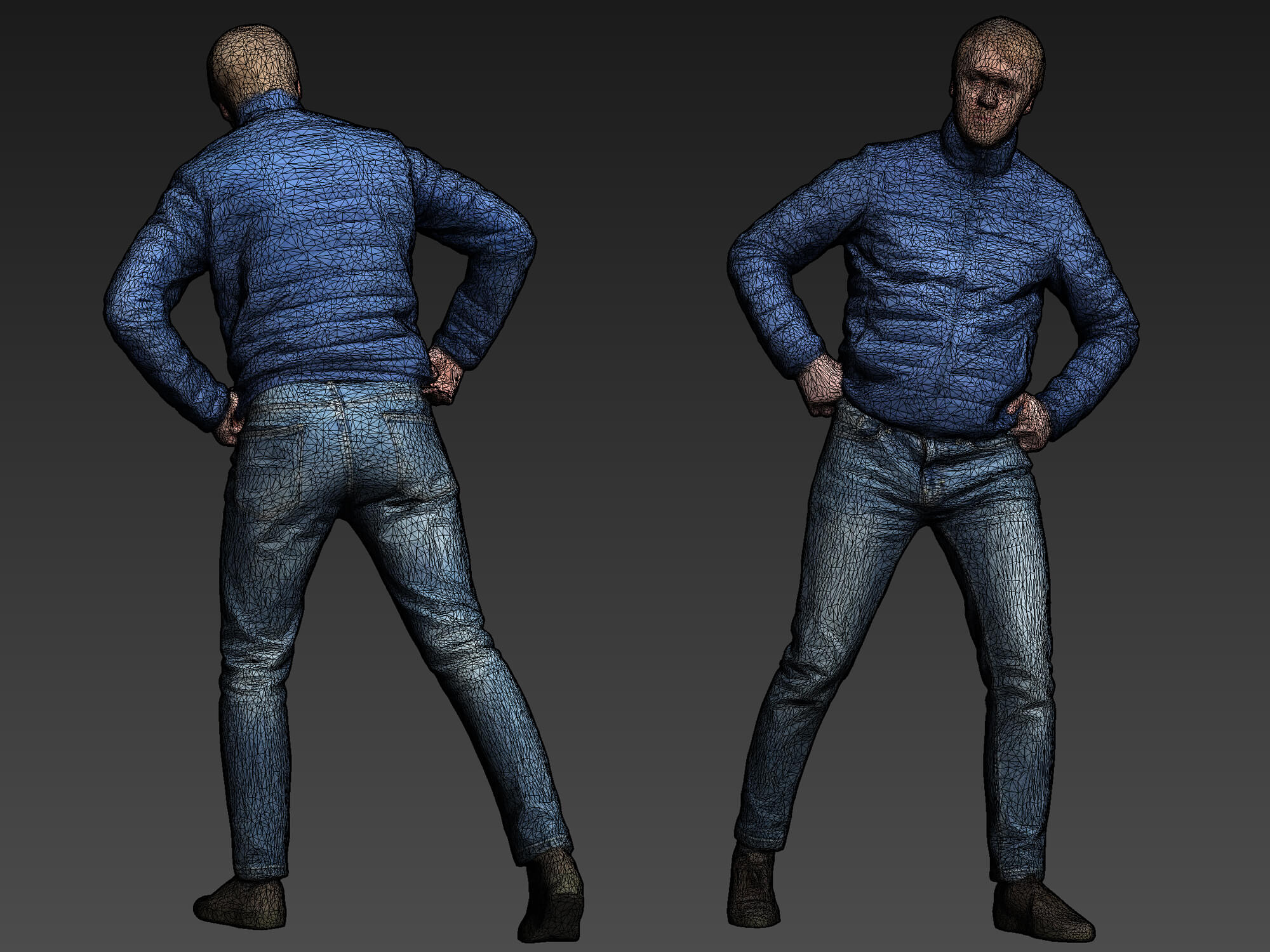 Stylized Casual Characters Volume 4 - 3D Model by Kanistra Studio