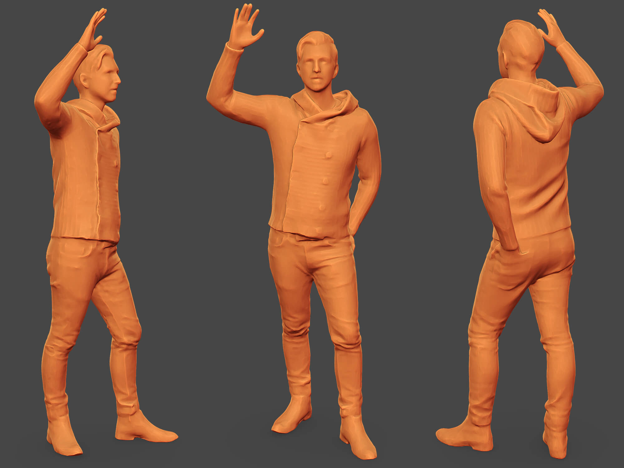 Stylized Casual Characters Volume 4 - 3D Model by Kanistra Studio