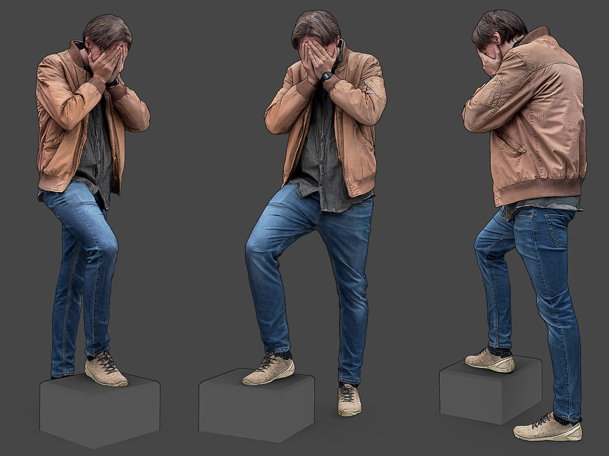 Stylized Casual Characters Volume 3 - 3D Model by Kanistra Studio