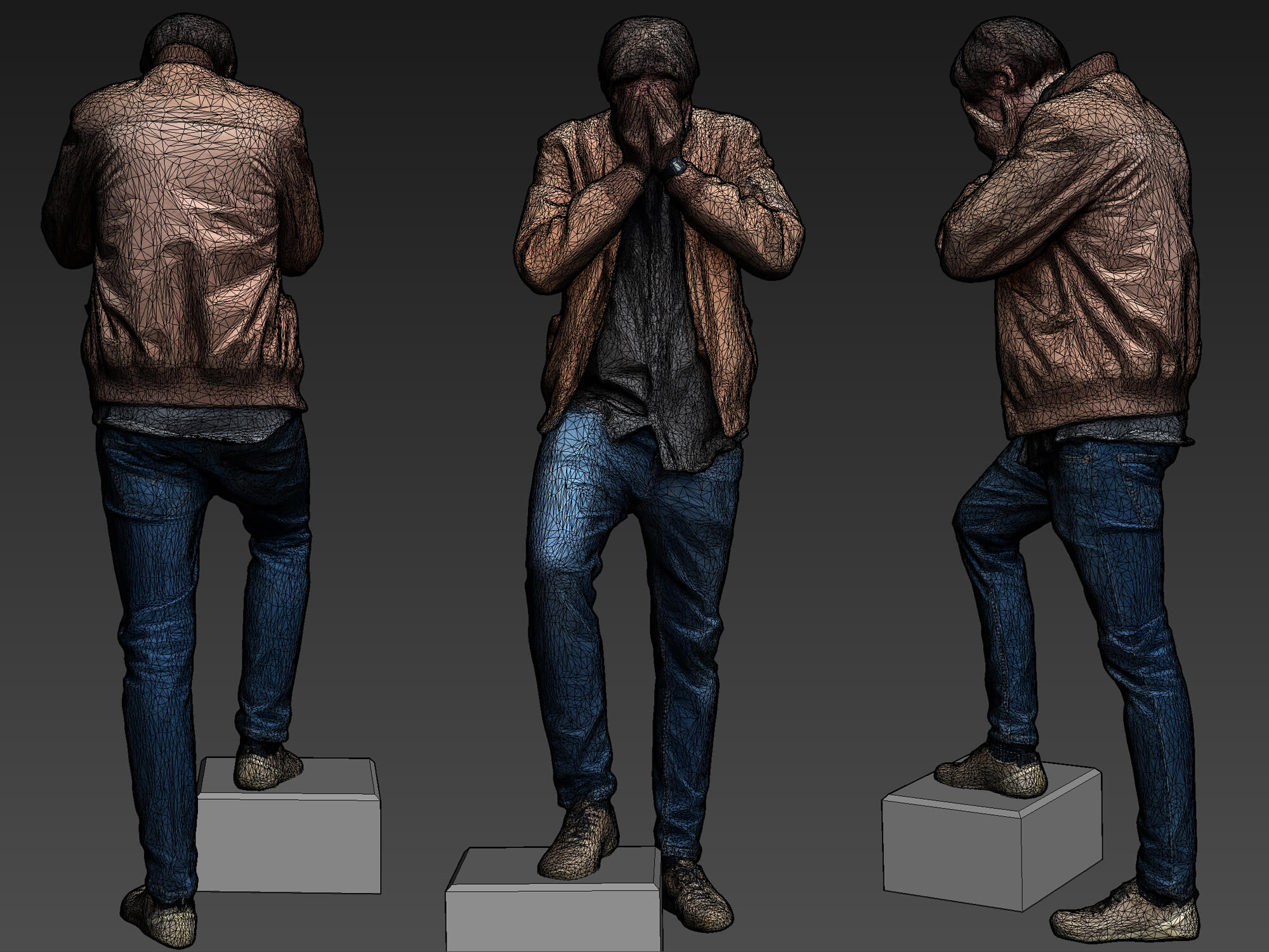 Stylized Casual Characters Volume 3 - 3D Model by Kanistra Studio