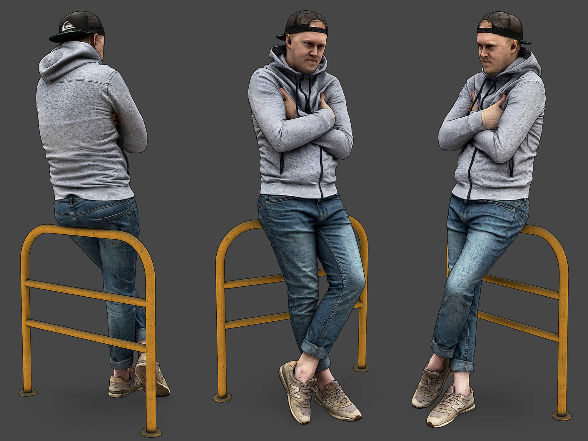 Stylized Casual Characters Volume 3 - 3D Model by Kanistra Studio