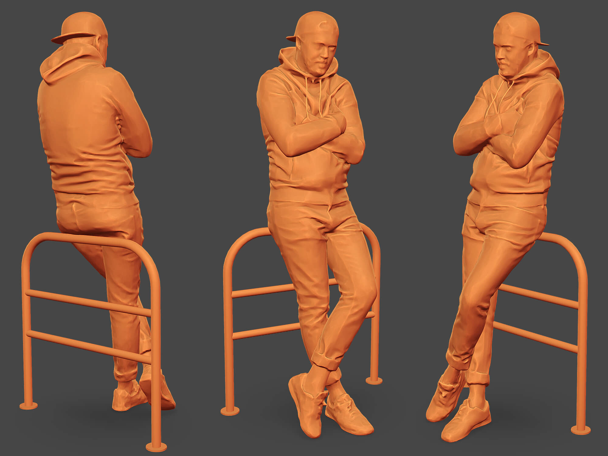 Stylized Casual Characters Volume 3 - 3D Model by Kanistra Studio
