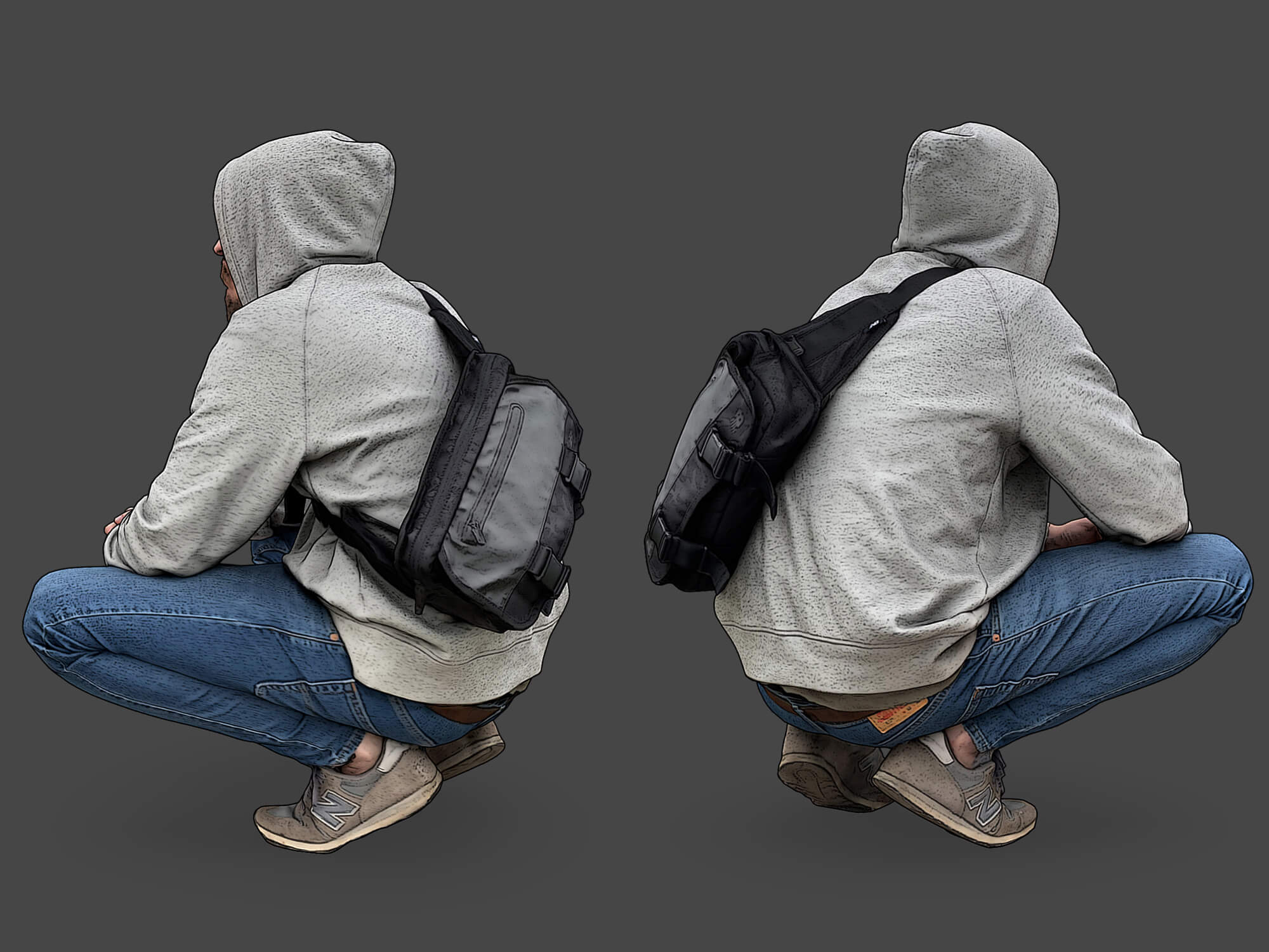 Stylized Casual Characters Volume 3 - 3D Model by Kanistra Studio