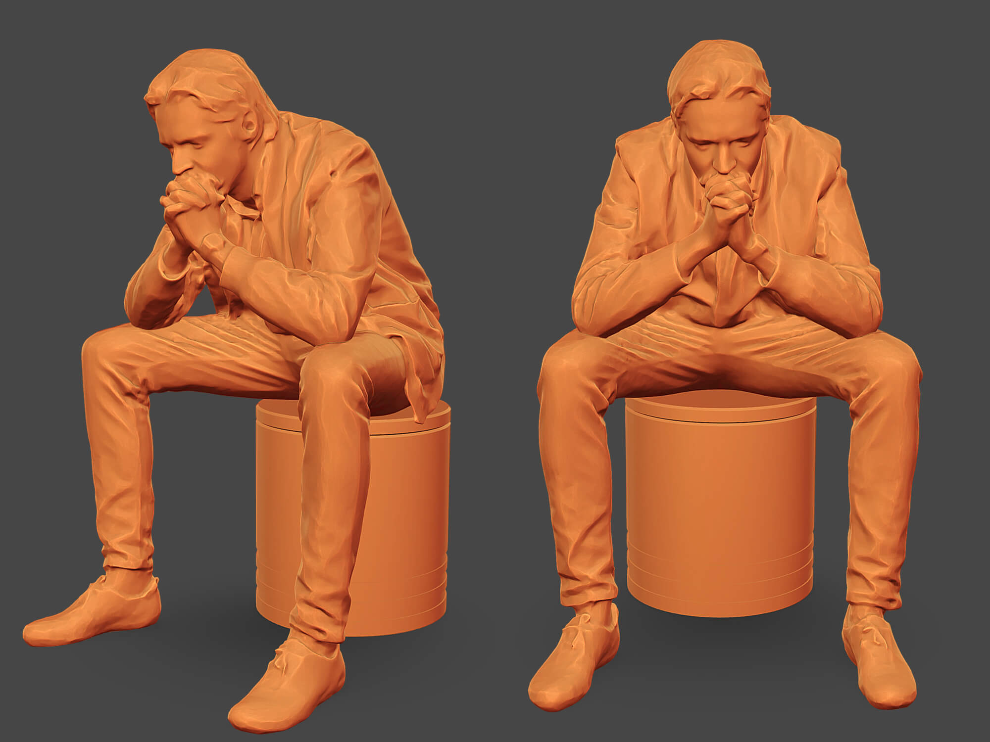 Stylized Casual Characters Volume 3 - 3D Model by Kanistra Studio