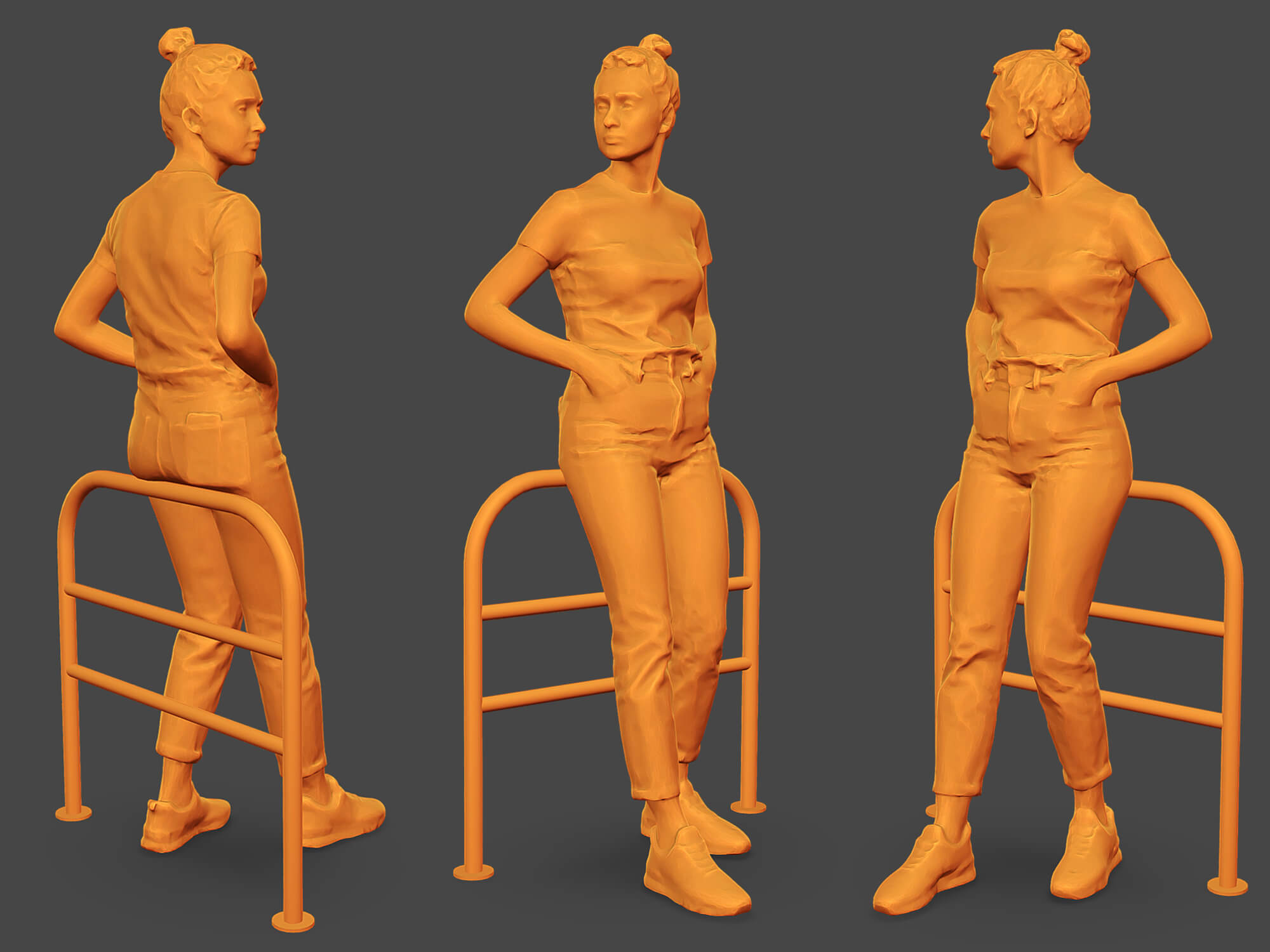 Stylized Casual Characters Volume 3 - 3D Model by Kanistra Studio