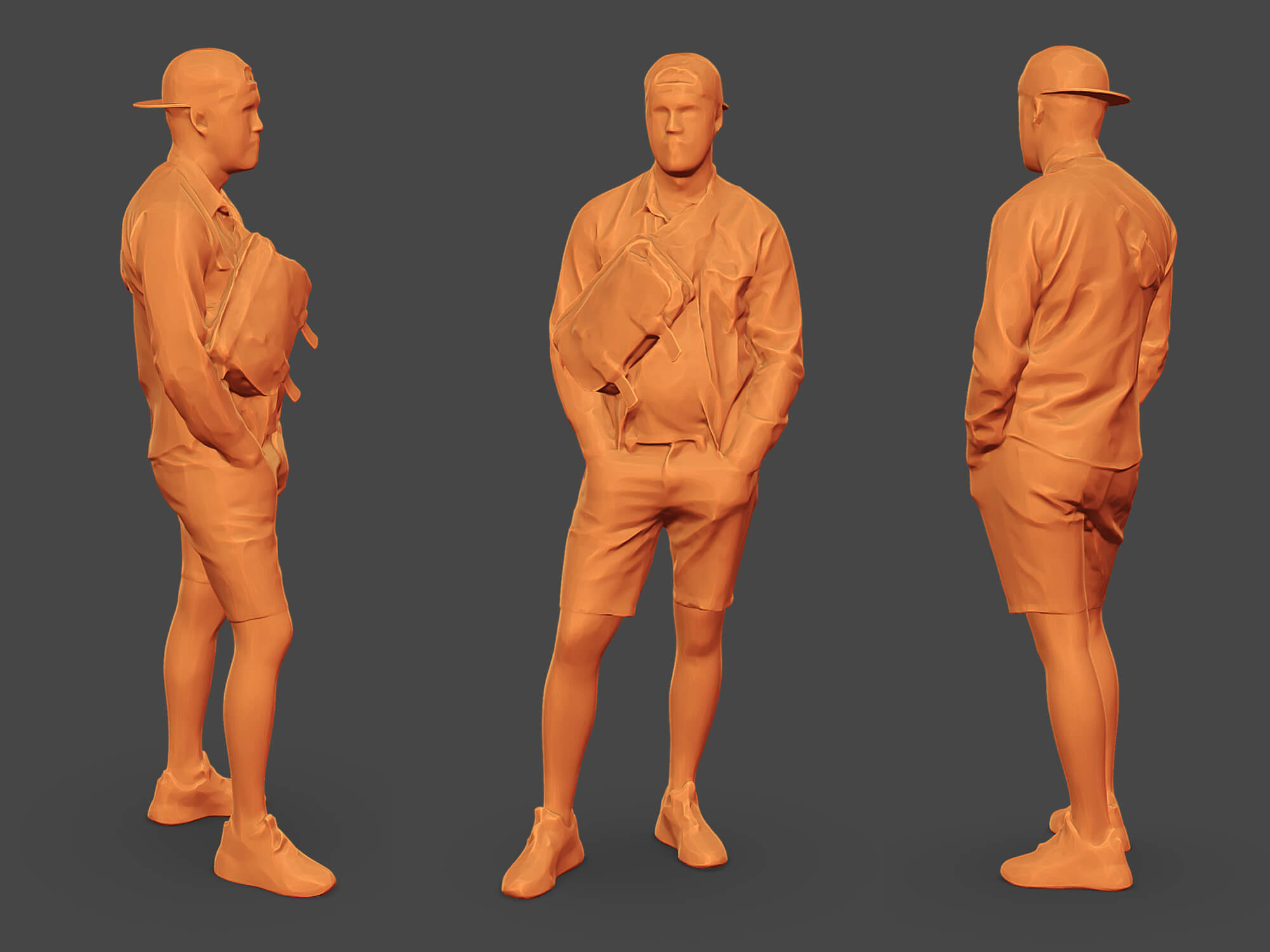 Stylized Casual Characters Volume 5 - 3D Model by Kanistra Studio