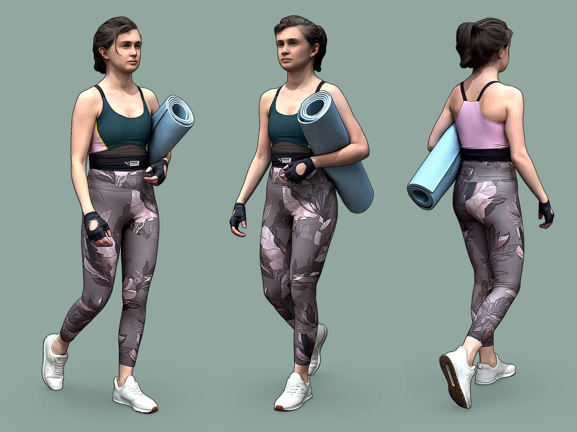 Stylized Fitness Character - 3D Model by Kanistra Studio
