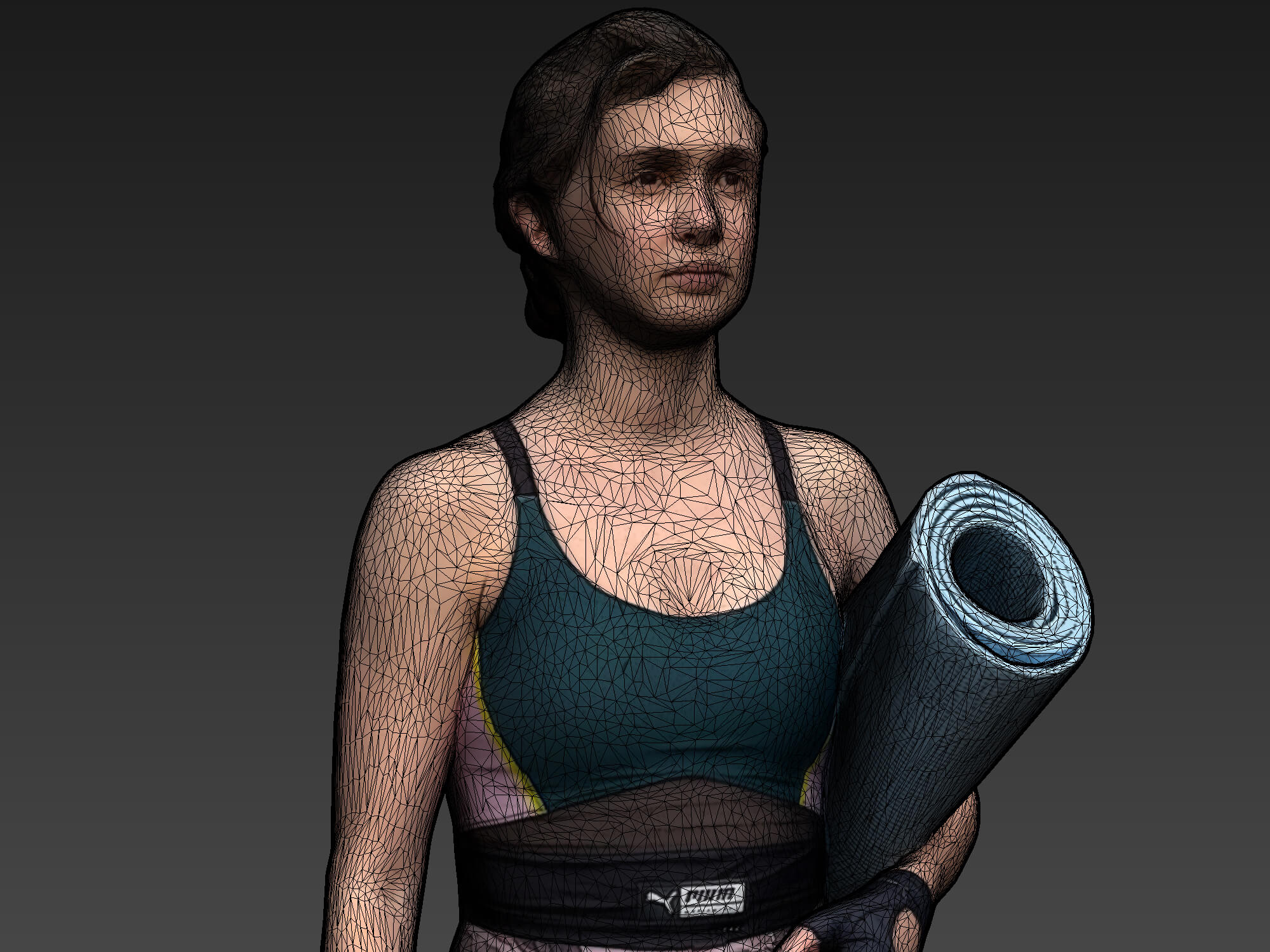 Stylized Fitness Character - 3D Model by Kanistra Studio