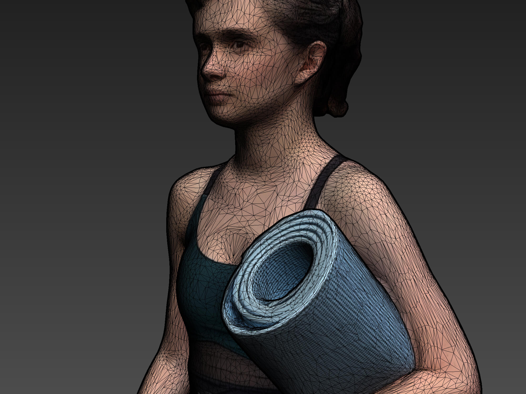 Stylized Fitness Character - 3D Model by Kanistra Studio
