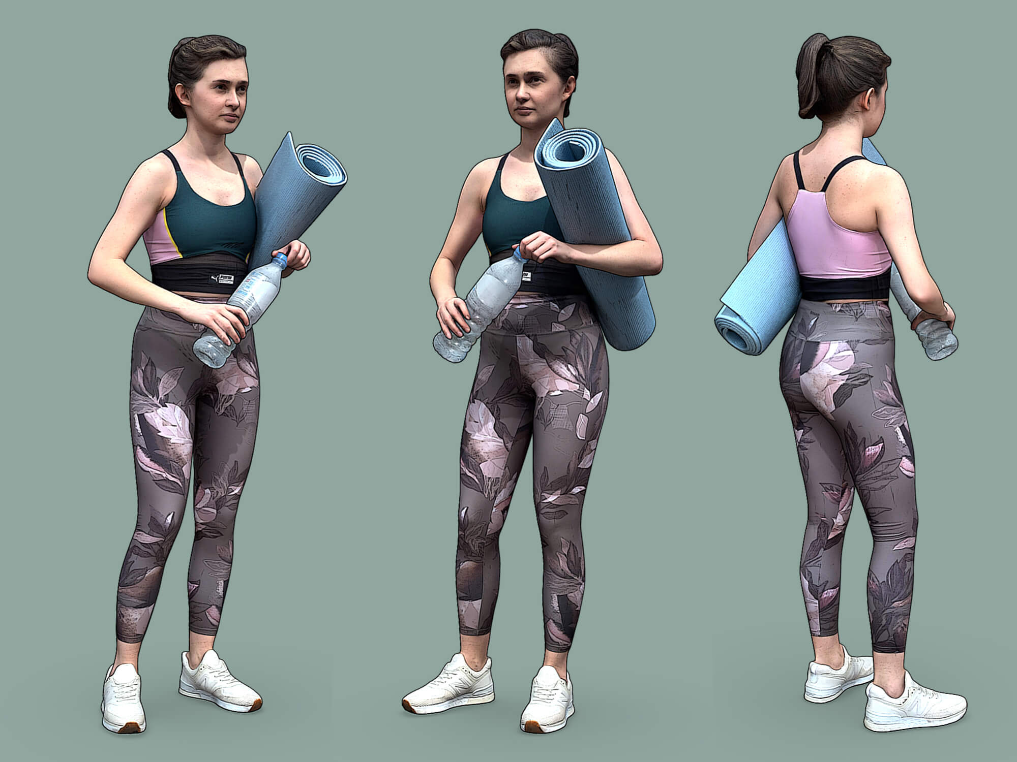 Stylized Fitness Character - 3D Model by Kanistra Studio