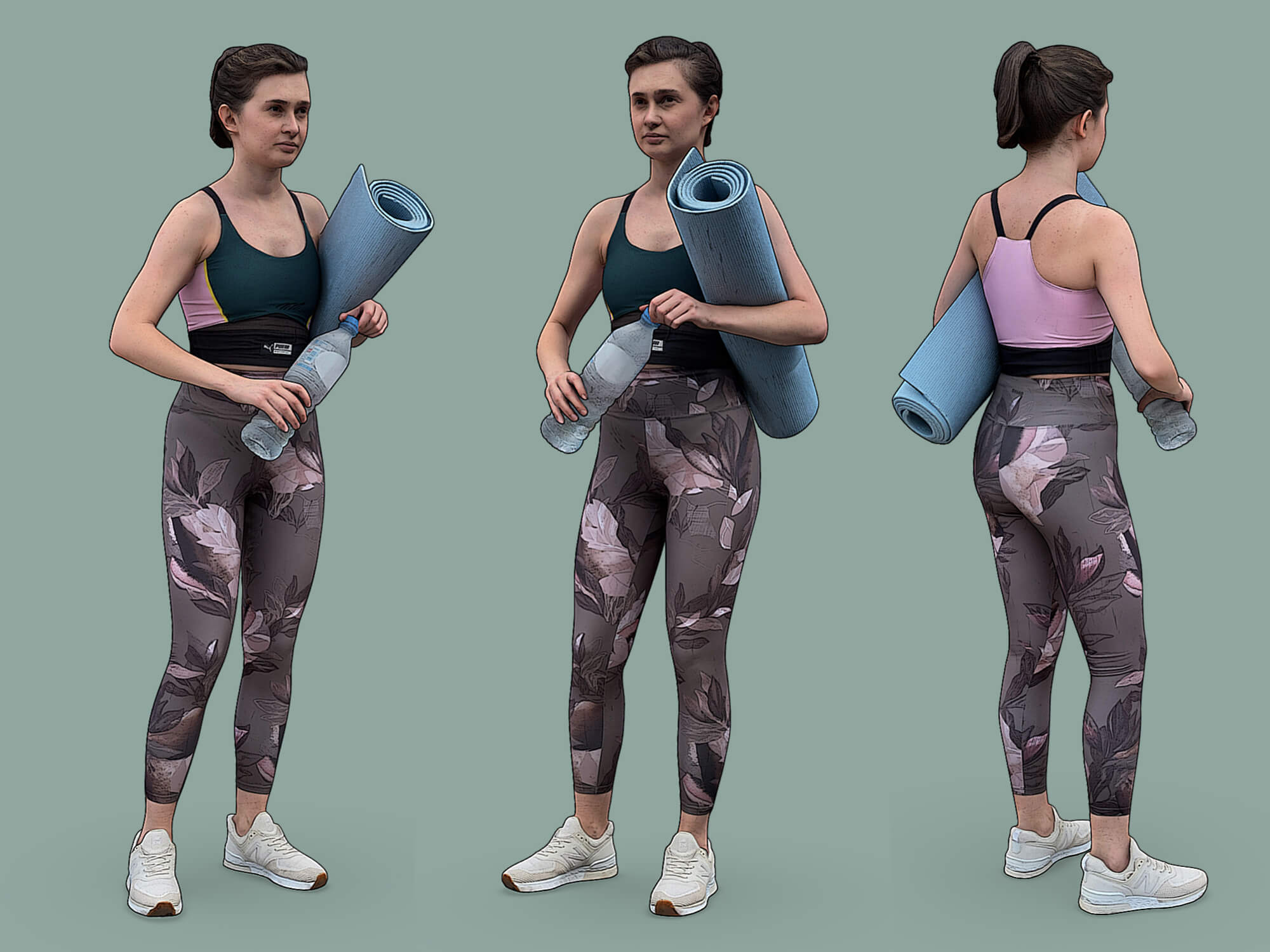 Stylized Fitness Character - 3D Model by Kanistra Studio