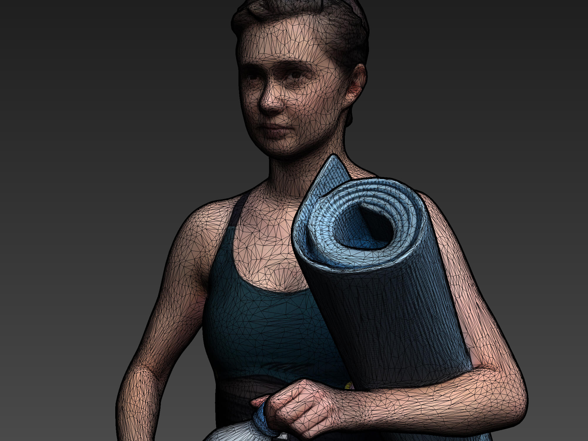 Stylized Fitness Character - 3D Model by Kanistra Studio