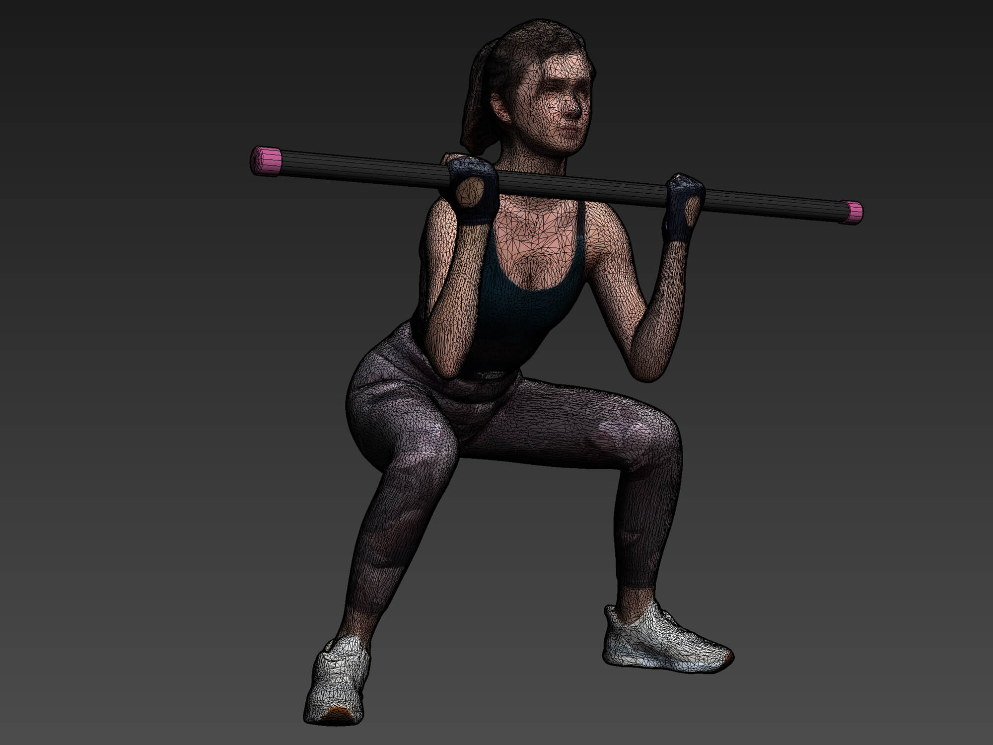 Stylized Fitness Character - 3D Model by Kanistra Studio