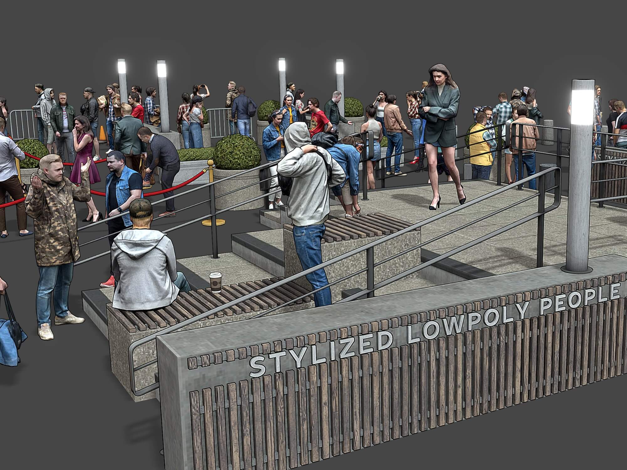 Stylized People Complete Pack - 3D Model by Kanistra Studio