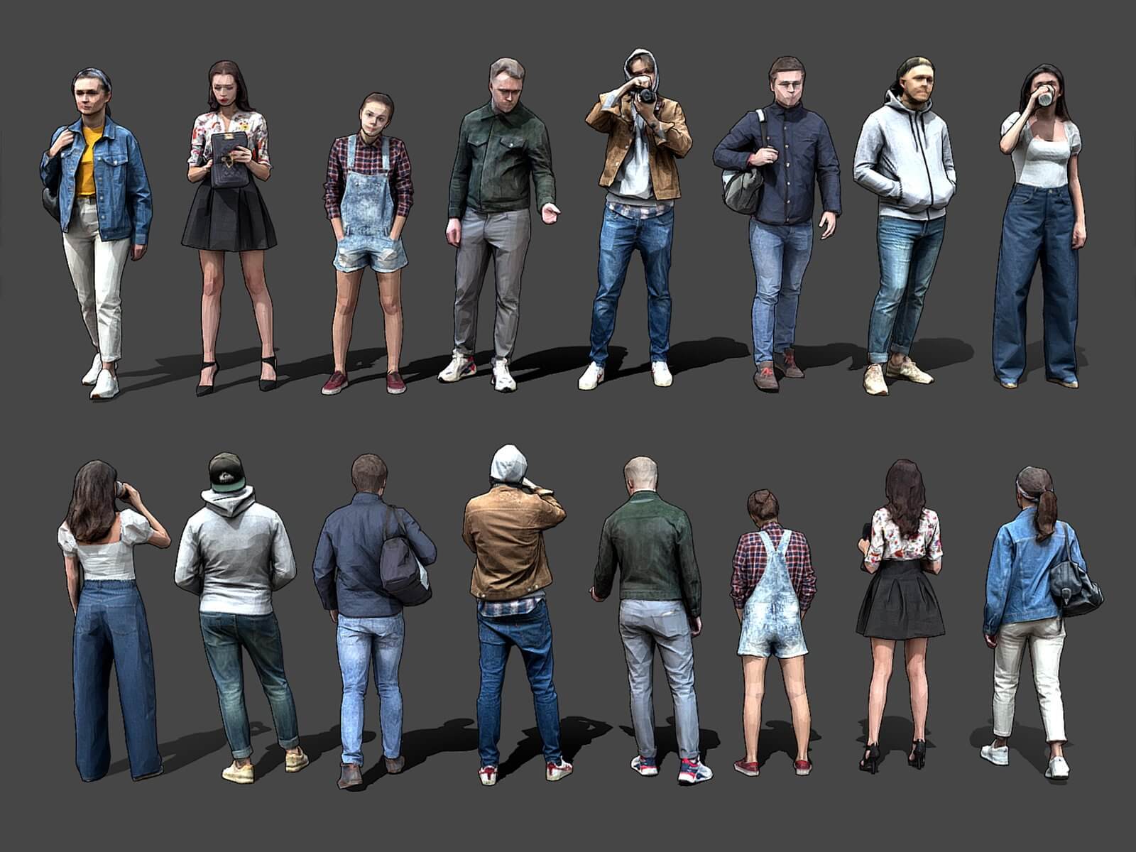 Stylized People Complete Pack - 3D Model by Kanistra Studio
