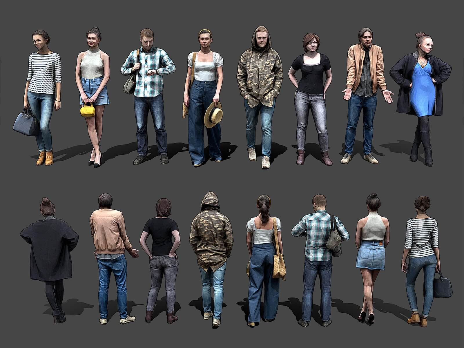 Stylized People Complete Pack - 3D Model by Kanistra Studio