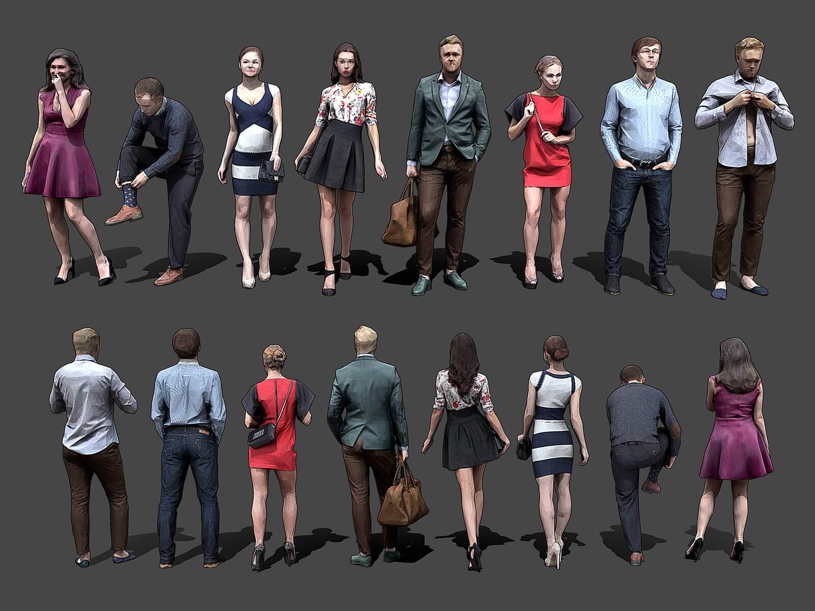 Stylized People Complete Pack - 3D Model by Kanistra Studio
