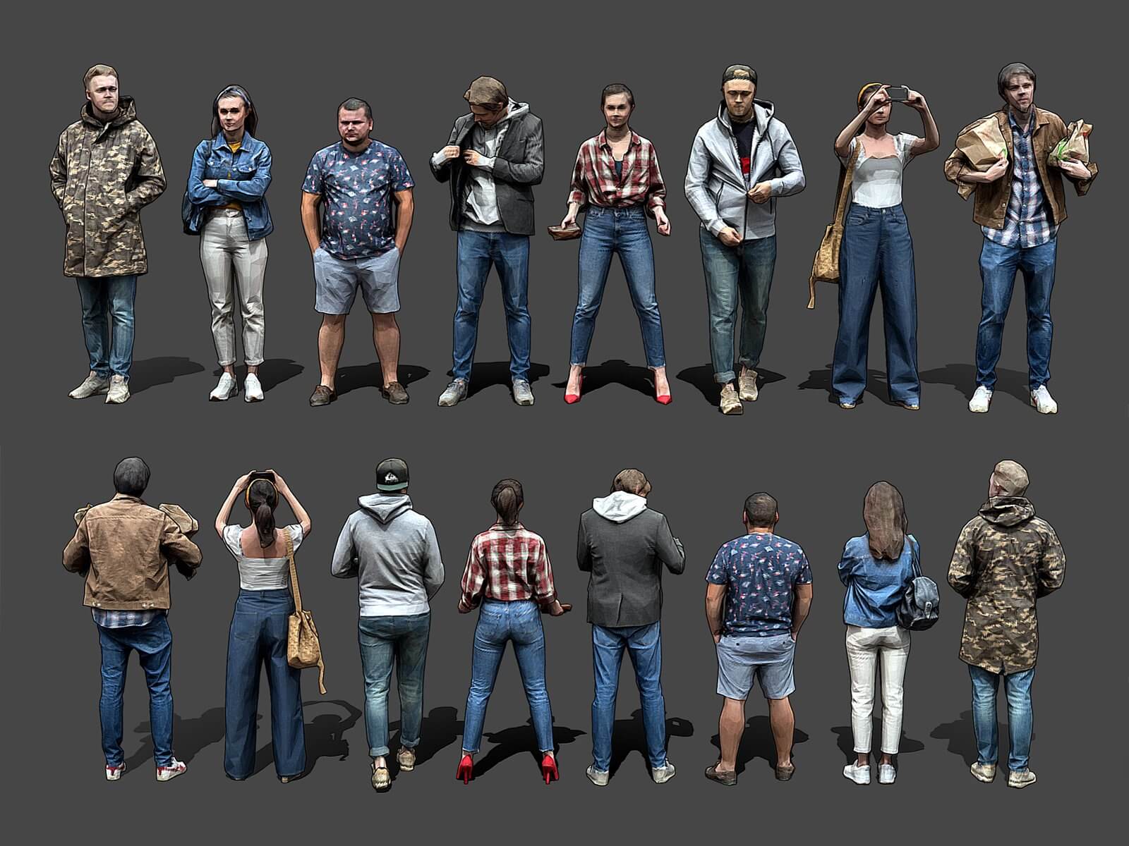 Stylized People Complete Pack - 3D Model by Kanistra Studio