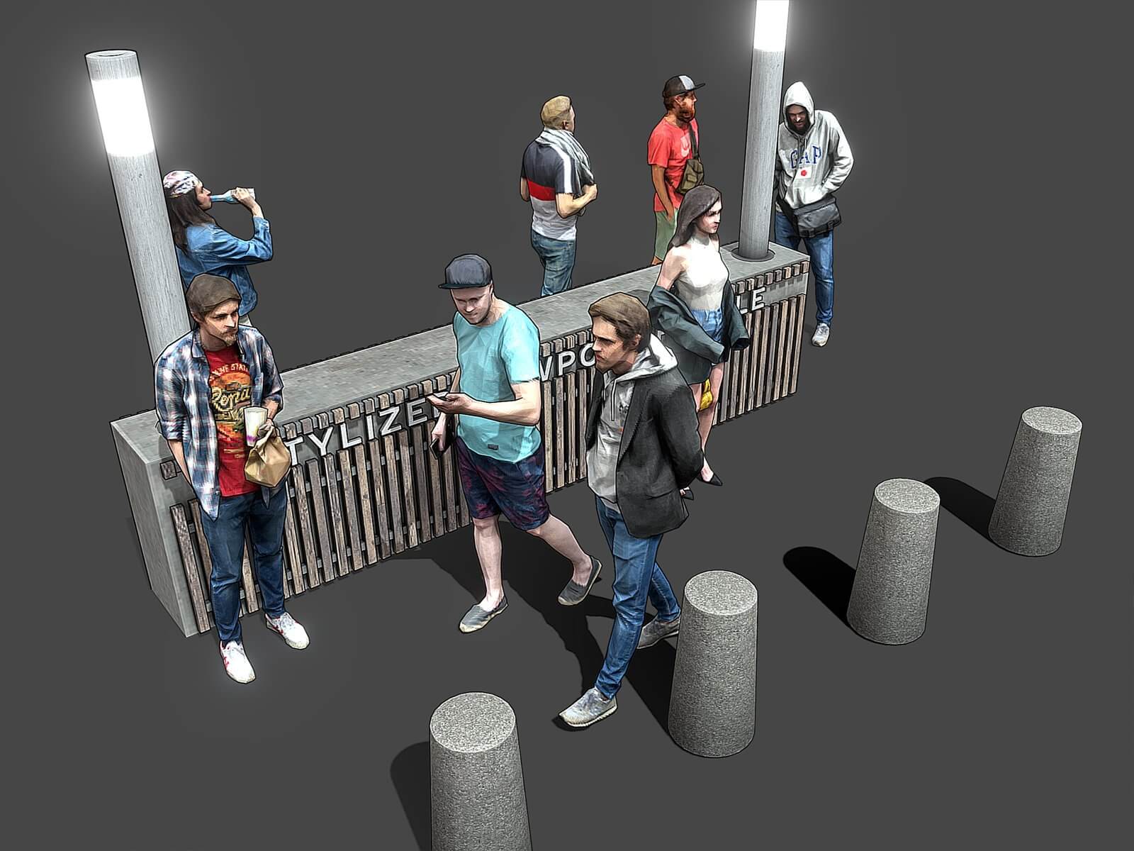 Stylized People Complete Pack - 3D Model by Kanistra Studio
