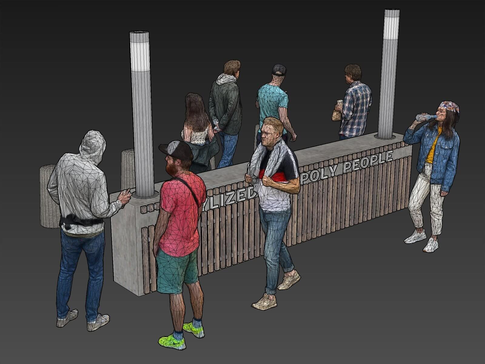 Stylized People Complete Pack - 3D Model by Kanistra Studio