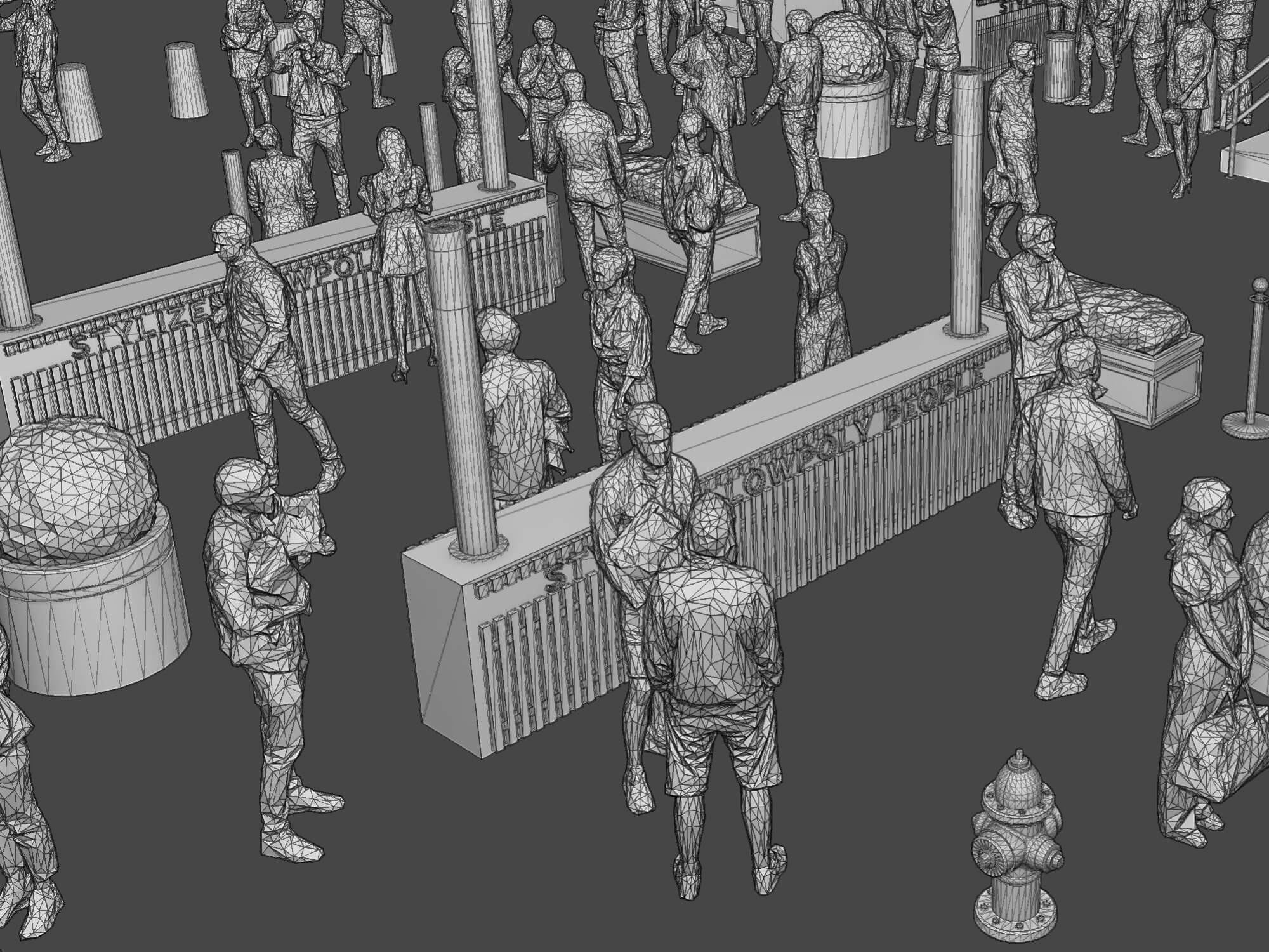 Stylized People Complete Pack - 3D Model by Kanistra Studio