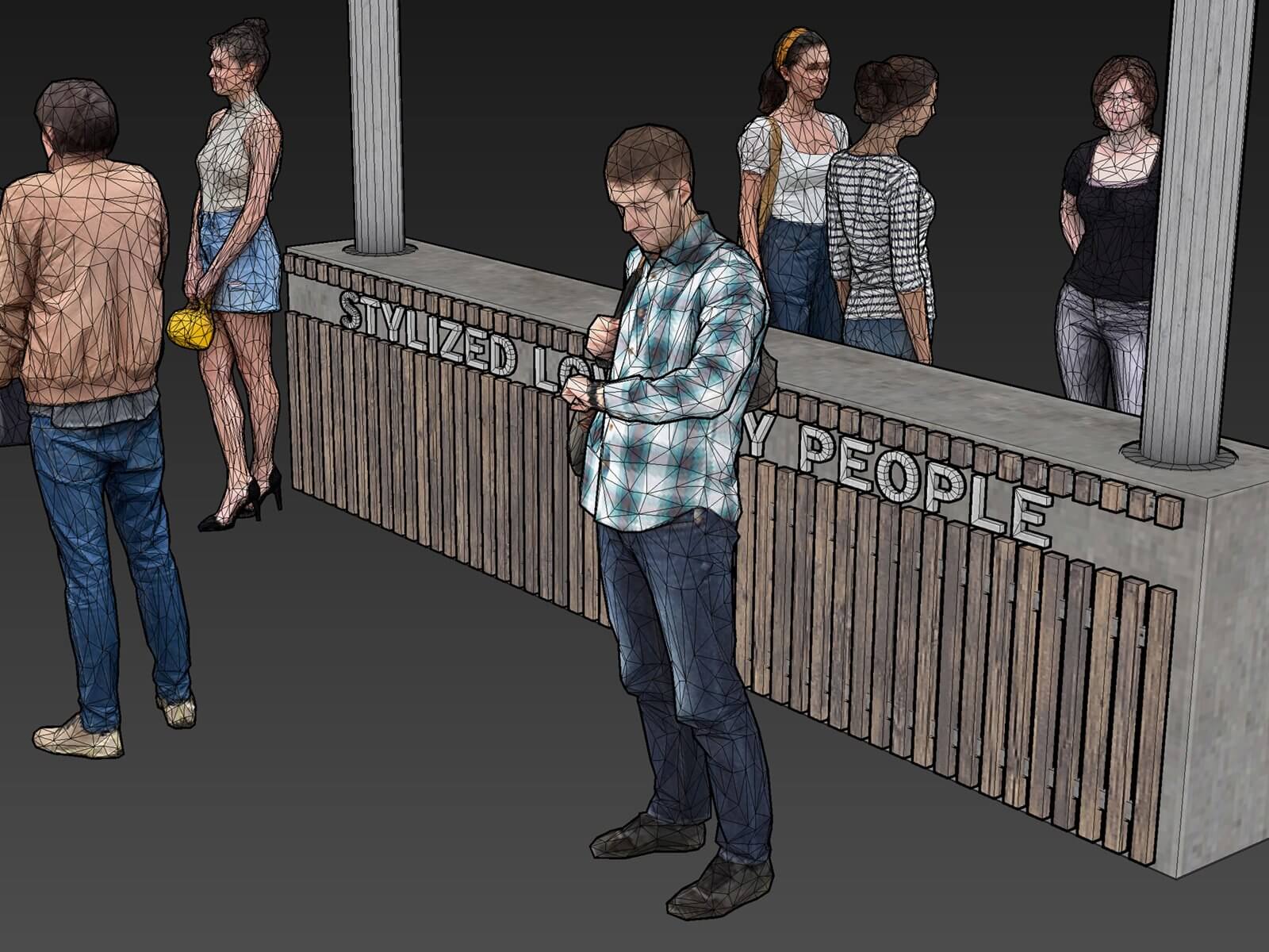 Stylized People Vol. 4 - 3D Model by Kanistra Studio