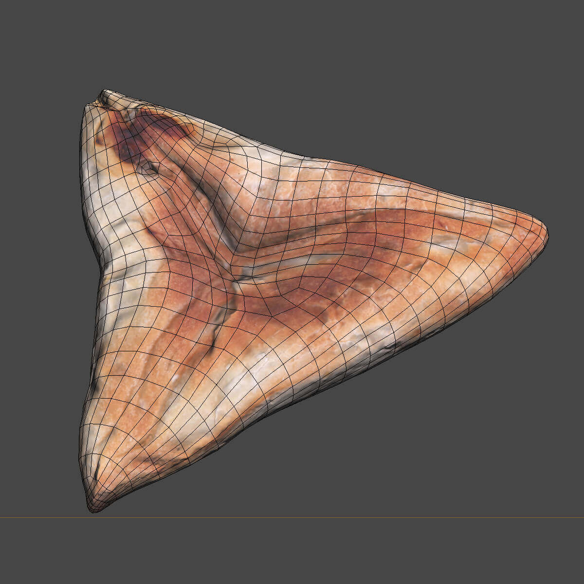 Triangle Pie - 3D Model by Kanistra Studio