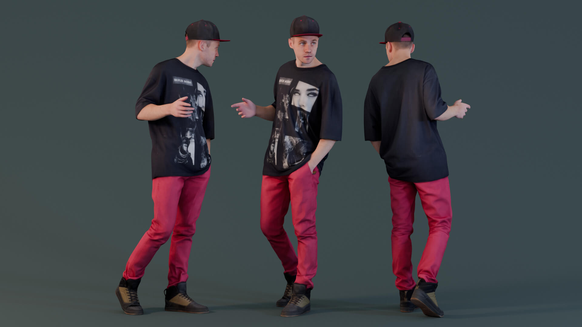 Urban Streetwear Style - 3D Model by Kanistra Studio