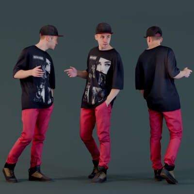 Urban Streetwear Style - 3D Model by Kanistra Studio