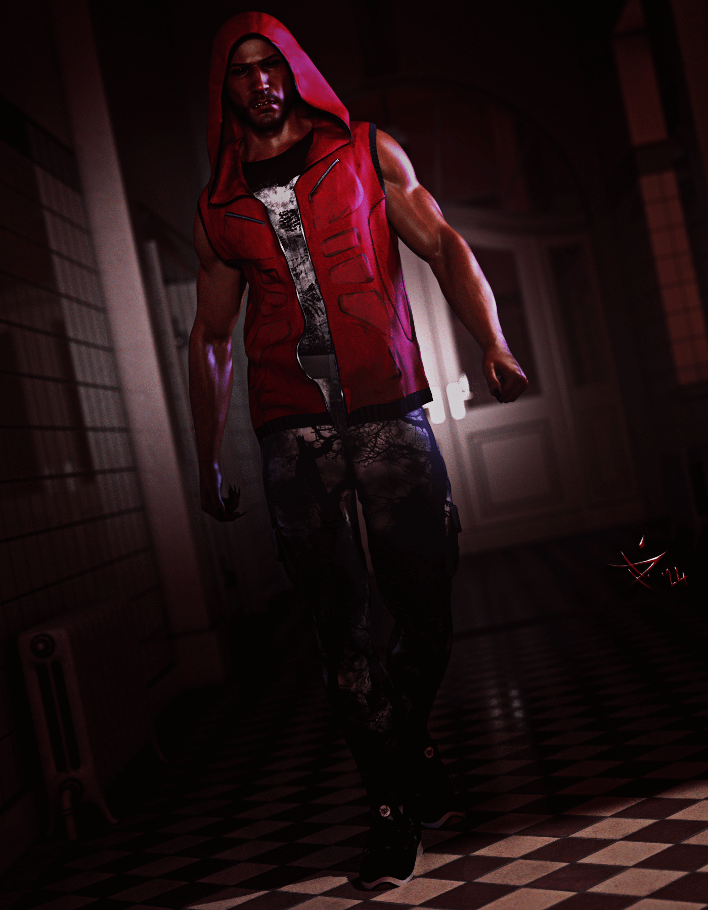 Blood Rite 3D Render, Digital Art by Kaos3D