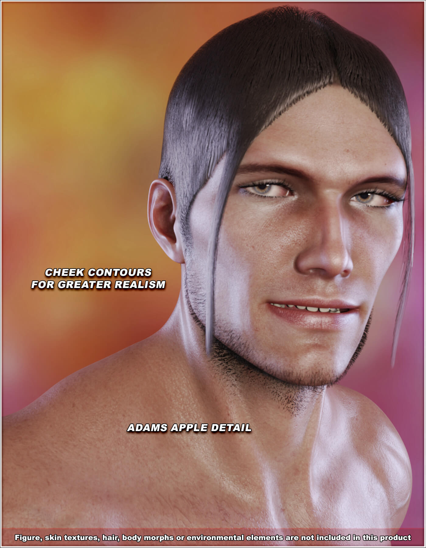 Realworld Elves - Braycer Head Morphs for Genesis 8 Male Daz Content by ...