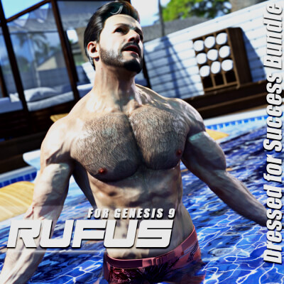 Rufus G9 & Dressed for Success Bundle - Daz Content by Kaos3D