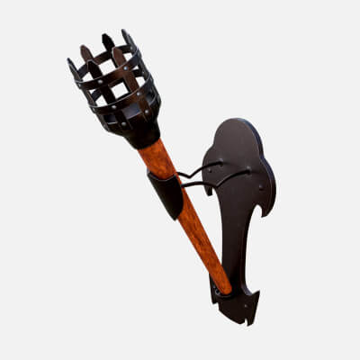 Gltf 3D Models | Lighting | Torches | RenderHub