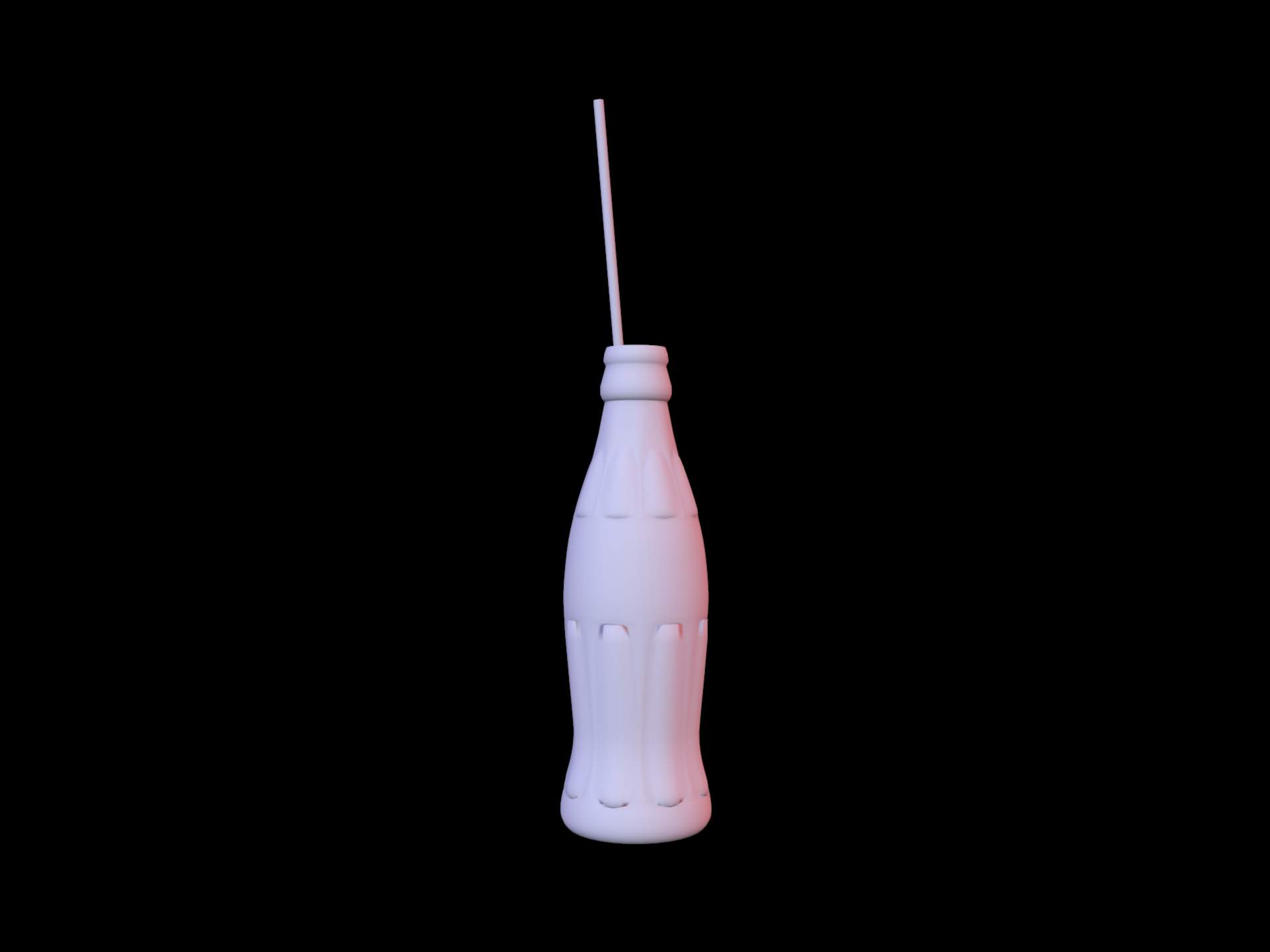 Coke Bottle - 3D Model by Karan