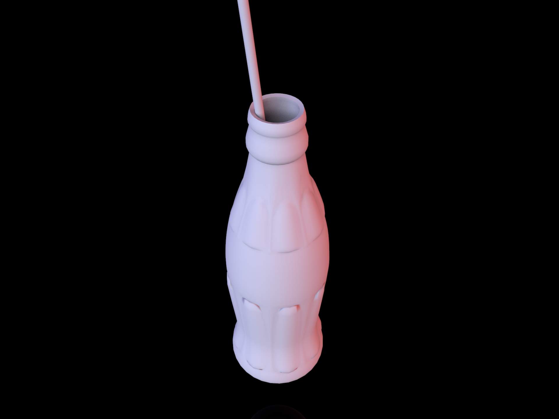 Coke Bottle - 3D Model by Karan