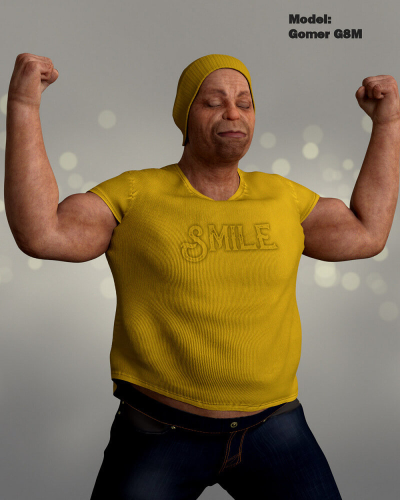 Casual T David for Genesis 8 Male - Daz Content by KaRe3D